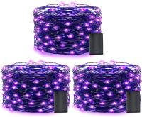 China Outside Battery Copper Wire Lights 10M CR2032 Firefly Led Garden Lights for sale