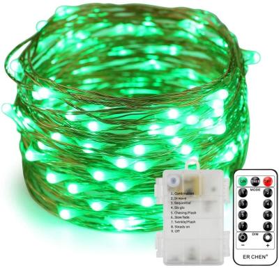 China Remote Control Battery Copper Wire Lights 20M Length Ultra Thin DC 5V for sale