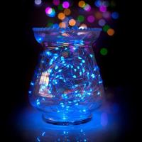 China Dimmable Dec Battery Copper Wire Lights 3M Blue Fairy Lights For Bedroom for sale
