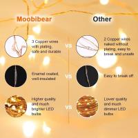 China Remote Control Copper Wire Lights String 240V UL558 Listed With 2M Cable for sale