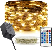 China AC 100V Waterproof Firefly Lights IP65 Multicolor Fairy Lights With Remote for sale