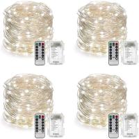 China Warm White Twinkle 1.5V Battery Operated Christmas Lights 100 Hours for sale