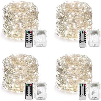 China Warm White Twinkle 1.5V Battery Operated Christmas Lights 100 Hours for sale