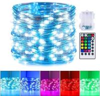 China 6V Battery Operated Multi Color Christmas Lights for sale