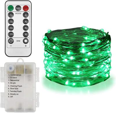 China 8 Modes Battery Operated Christmas Lights 300 LED 30m Outdoor Fairy Lights With Remote for sale