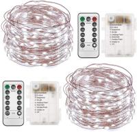 China 20m Length Indoor Battery Operated Christmas Lights 200 LED 6V for sale
