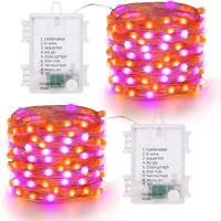 China Halloween Battery Operated Christmas Lights 60 Hours 6V With 1.5M Cable for sale