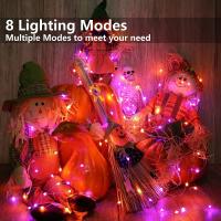China Halloween Battery Operated Christmas Lights 60 Hours 6V With 1.5M Cable for sale