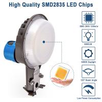 China 6500K LED Barn Lights Exterior Dusk To Dawn Waterproof IP65 130LM/W for sale