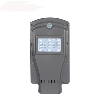 China 2000-2200lm Luminous Flux Solar LED Street Lights 20W Ra>85 Outdoor for sale