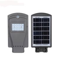 China 2000-2200lm Luminous Flux Solar LED Street Lights 20W Ra>85 Outdoor for sale