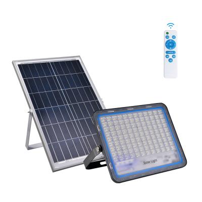 China Multi - Power SMD2835 Solar Flood Lights For Courtyard IP66 with Remote Control for Yard for sale