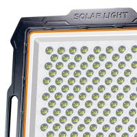 China High Brightness Polycarbonate Solar Flood Lights Multi Power 400W 2600LM for sale