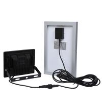 China Outdoor Aluminum Waterproof Glass 40 Watt Solar Flood Lights 110LM For Garage for sale