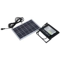 China Outdoor Aluminum Waterproof Glass 40 Watt Solar Flood Lights 110LM For Garage for sale