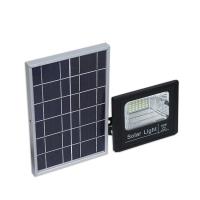 China Outdoor Aluminum Waterproof Glass 40 Watt Solar Flood Lights 110LM For Garage for sale
