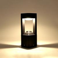 China IP54 110-265V Matte Black Integrated LED Lawn Lights For Courtyard 2 Years Warranty for sale