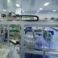 China Automatic Infusion Set Assembly Machine for Medical Tube Coil Bag Feeding Sealing 12s 3pcs for sale