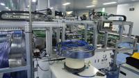 China Fully Automatic Suction Tube Gluing Joint Machine Pipe Bonding Inspection & Coil Packaging Equipment LJG002 for sale