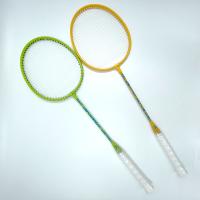 China OEM One Piece Aluminium Badminton Rackets With Cover Suitable for sale