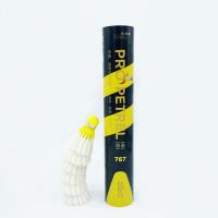 China OEM Yellow Feather Badminton Shuttlecock Stand Hybrid 3in1 Anti Hitting for sale