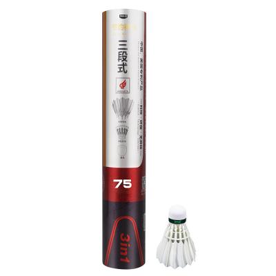 China 3in1 Super Class A Badminton Tournament Shuttlecock Duck Feather for sale