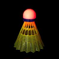 China PEA  Cork LED Nylon Badminton Shuttlecock For Training for sale