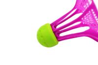 China Model 240 Outdoor Shuttle Cocks Training PU Fiber Cork Nylon Shuttlecocks for sale