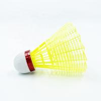 China Badminton Birdies Nylon Badminton Shuttlecock With Great Stability Durability Indoor Outdoor for sale