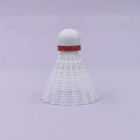 China White Yellow Nylon Badminton Shuttlecock Indoor Outdoor Sports PU Cork for sale