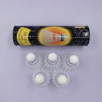 China Durable PEA Cock Nylon Badminton Shuttlecock Anyball 360 6pcs/Tube for sale