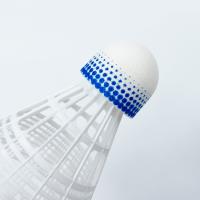 China Durable PEA Cock Nylon Badminton Shuttlecock Anyball 360 6pcs/Tube for sale