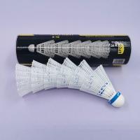 China Shuttlecock Nylon Badminton Shuttle Plastic Ball With Great Stability Durability for sale