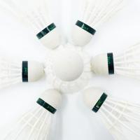 China 3in1 Goose Badminton Feather Crown Shuttlecock For Indoor Outdoor for sale
