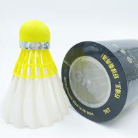 China Pro Petrel 767 3in1 Goose Badminton Feather Shuttlecock For Asian Market for sale