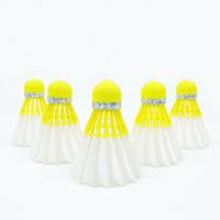 China Pro Petrel 767 3in1 Goose Badminton Feather Shuttlecock For Asian Market for sale
