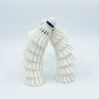 China Hybrid 3 In 1 Shuttlecock Goose Feather Durable Badminton for sale
