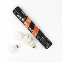 China Pro Petrel 757 Shuttlecock Badminton Natural Goose Feather Birdie for sale