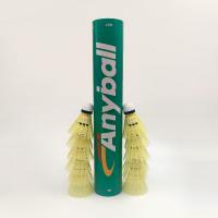 China Anyball P105 OEM Plastic Badminton Shuttlecock Plastic Nylon Shuttles Outdoor Playing for sale
