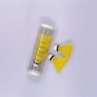 China 5pcs Pack Plastic Badminton Shuttlecocks Sport Game for sale