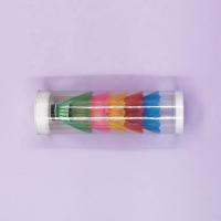 China 5pcs Pack Plastic Badminton Shuttlecocks Sport Game for sale