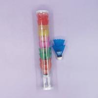 China 12pcs Plastic Badminton Shuttlecock For Amateur Game Outdoor Sport for sale