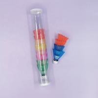 China 12pcs Plastic Badminton Shuttlecock For Amateur Game Outdoor Sport for sale