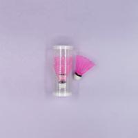 China Muti Colors Feather Plastic Badminton Shuttlecock Game Playing for sale