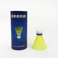 China LED Lighted Badminton Birdies Colorful Flashing Glowing Shuttlecock for sale