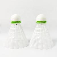 China OEM Badminton Birdie LED Red Green Light Nylon Badminton Shuttlecock for sale