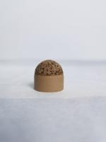 China Durable PU Fiber Cork Of Badminton Nylon Cloth Badminton Shuttlecock Head for sale