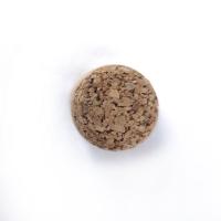 China Durable PU Fiber Cork Of Badminton Nylon Cloth Badminton Shuttlecock Head for sale