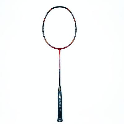 China Mulit Color Graphite Badminton Racquet 5U Light Full Carbon Shaft Badminton Racket for sale