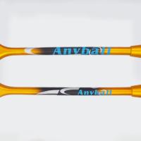 China Carbon Fiber Head Heavy Light Weight Badminton Racket Training Ball Badminton Graphite Racket for sale